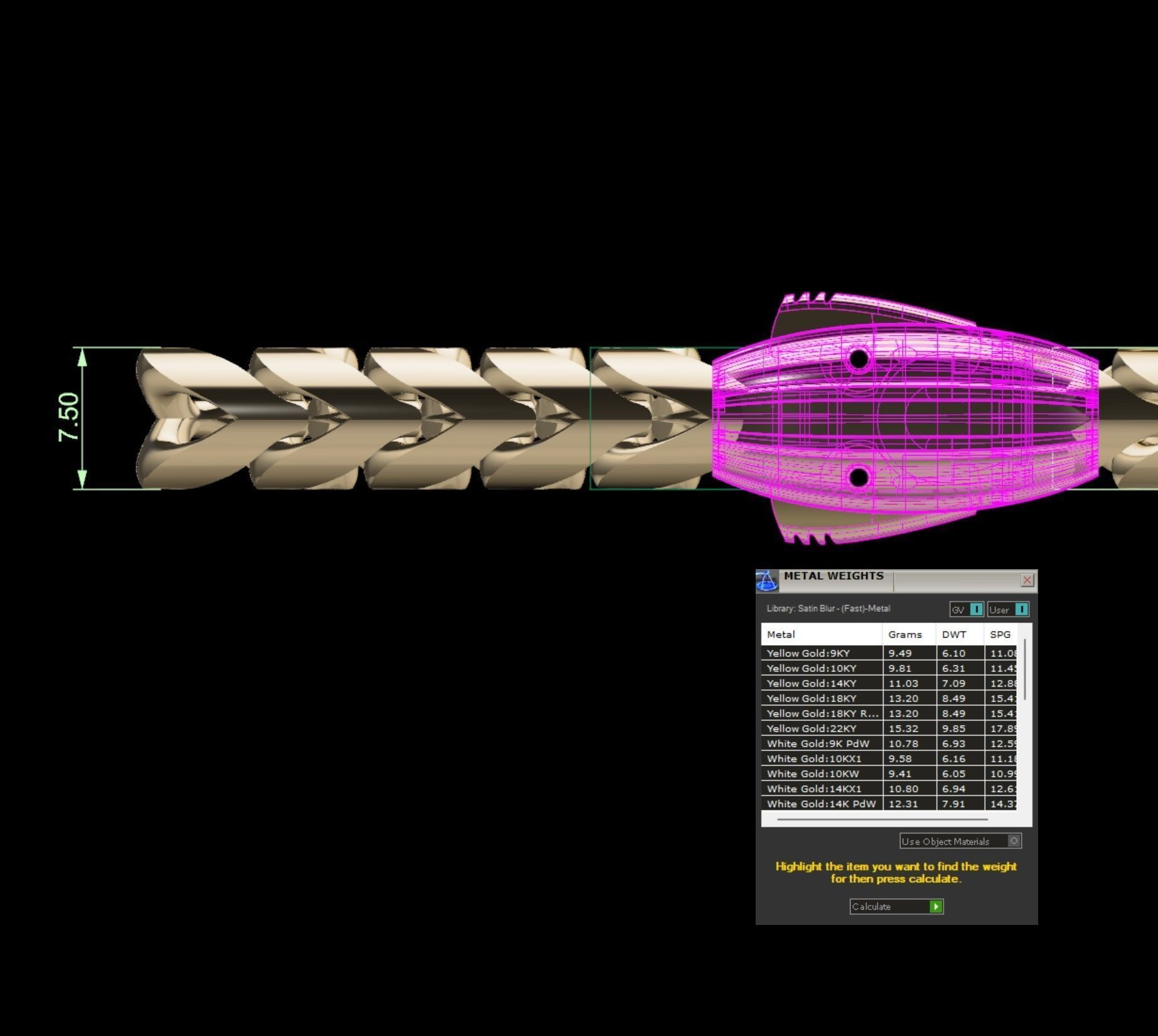 Chain and spring Lock FASHION Just STL 3D model | CGTrader