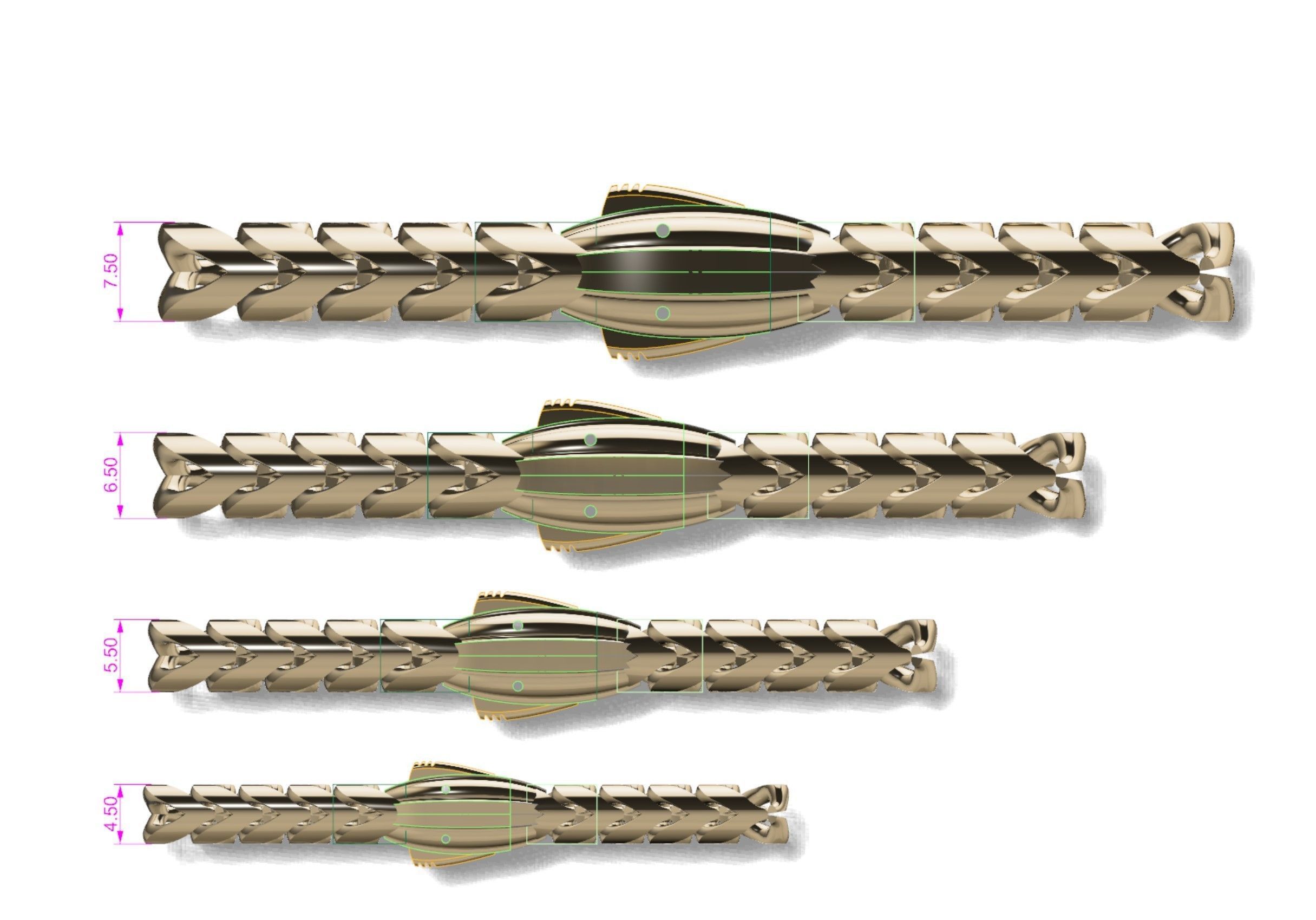 Chain and spring Lock FASHION Just STL 3D model | CGTrader