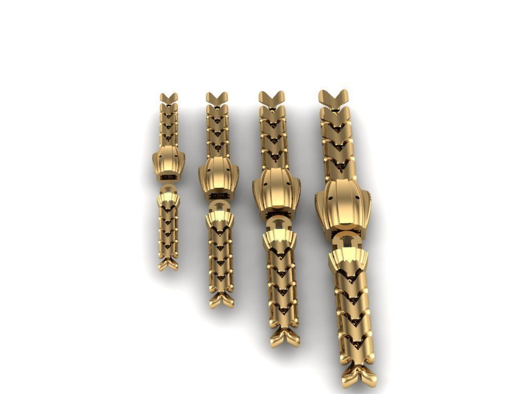 Chain and spring Lock FASHION Just STL 3D model | CGTrader