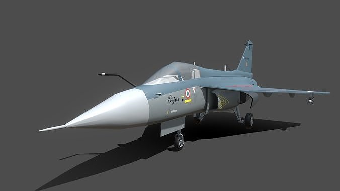 3D model HAL Tejas VR / AR / low-poly | CGTrader