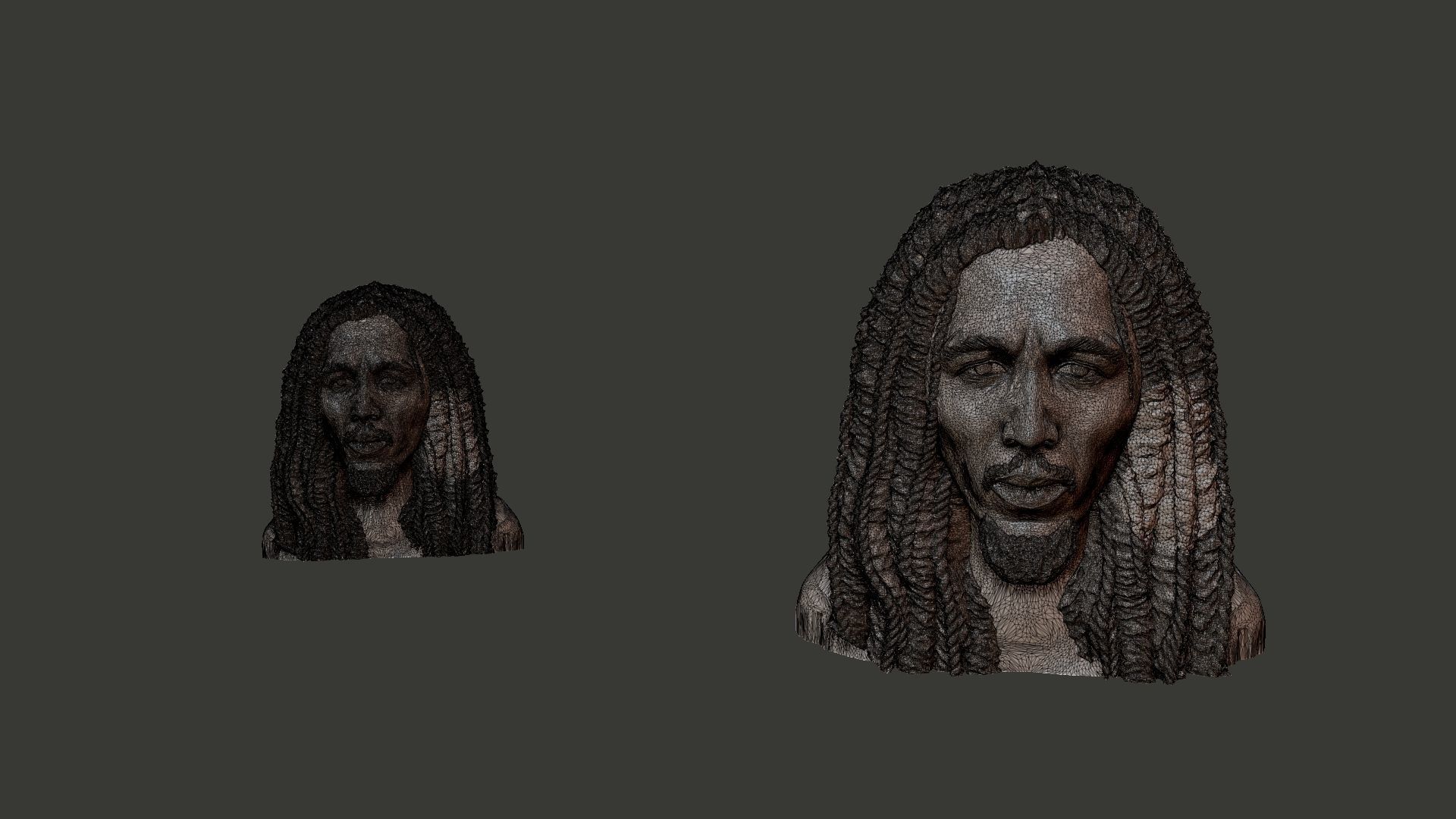 Bob Marley 3D model 3D printable | CGTrader