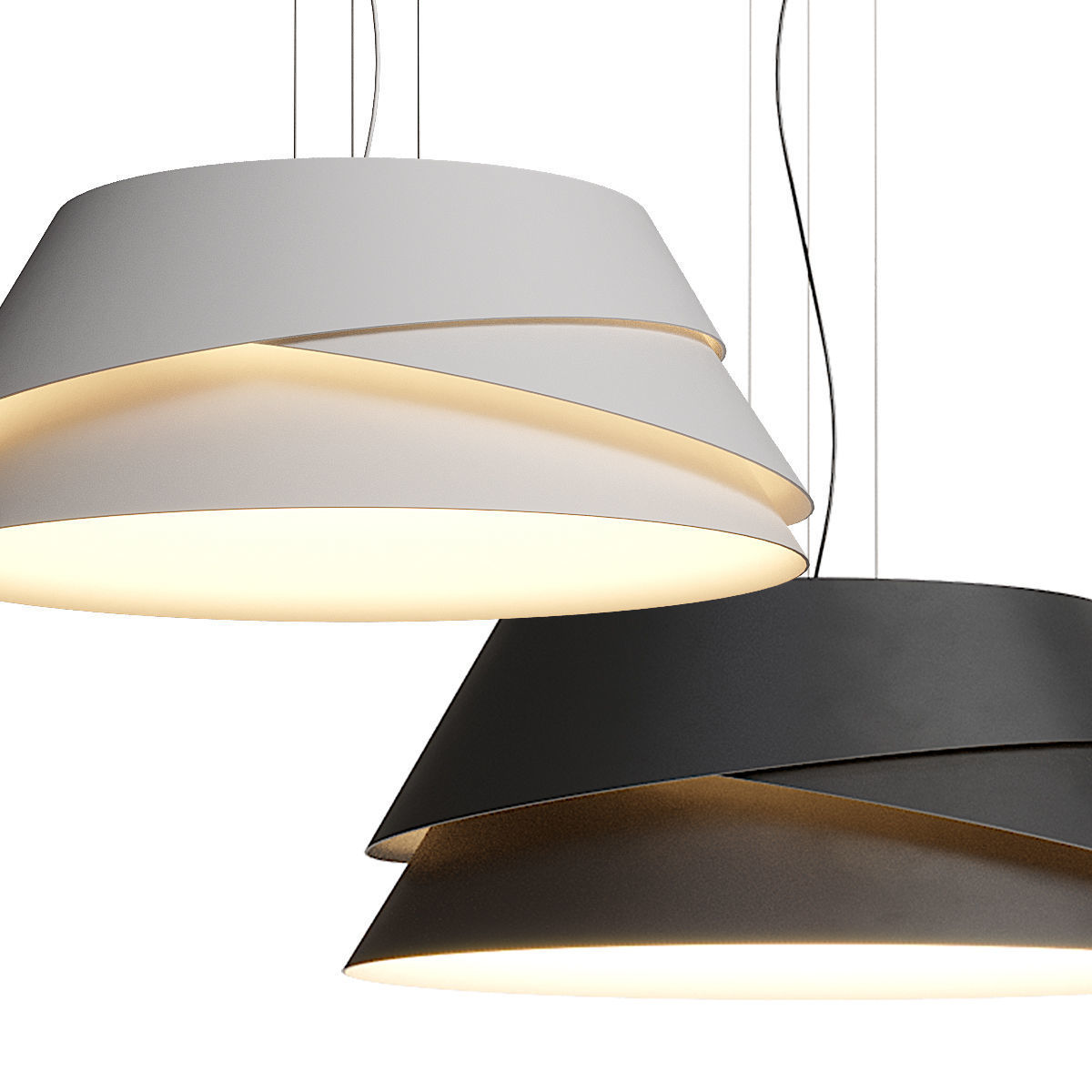 Lamaptron SULO pendant light 3D model | CGTrader