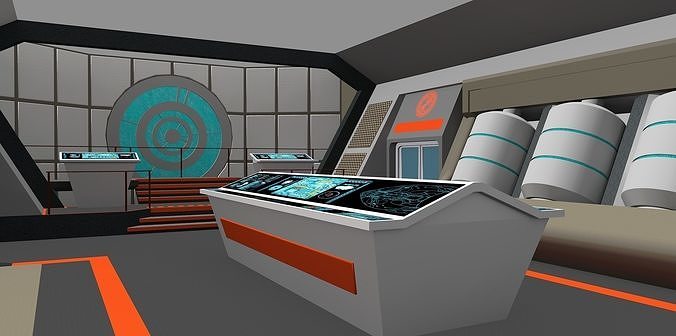 The Orville Engine Room 3D model | CGTrader