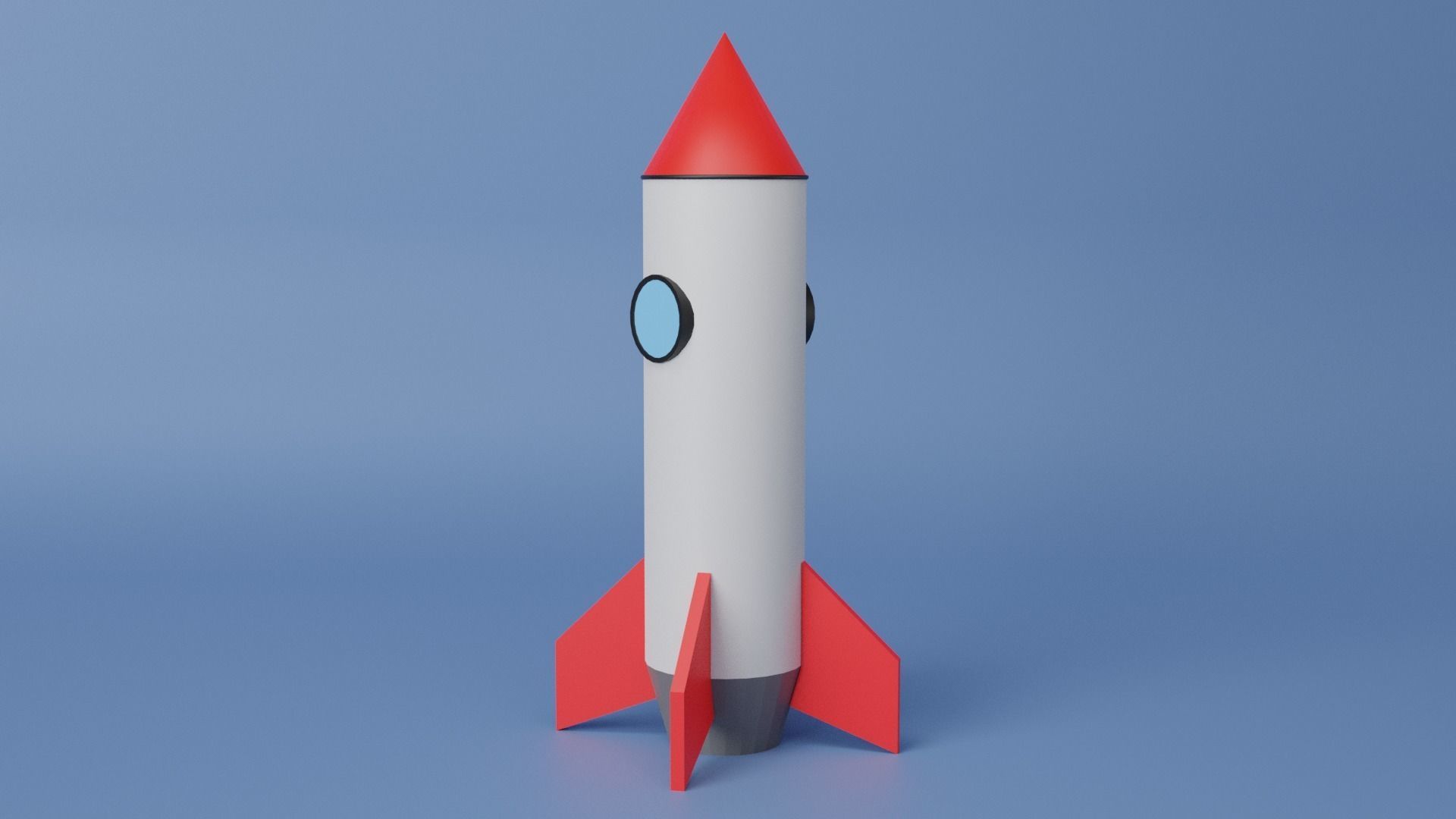 3D model Cartoon Rocket VR / AR / low-poly | CGTrader