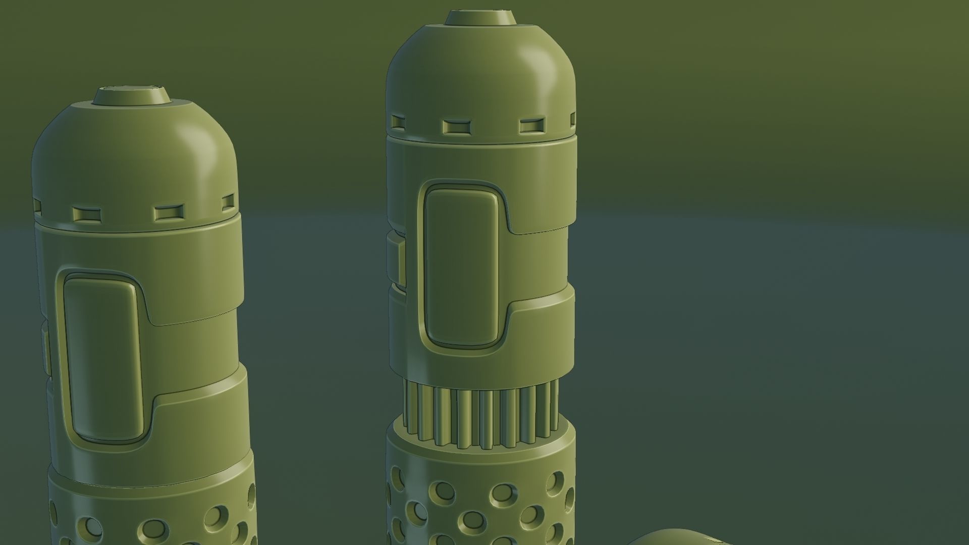 Sci fi nade 3D model | CGTrader
