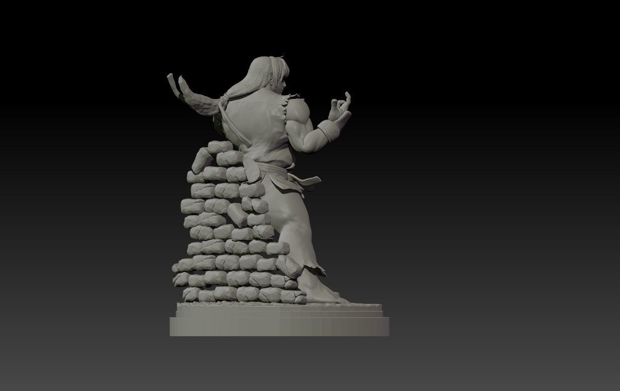 Ken from Street Fighter 3D model 3D printable | CGTrader