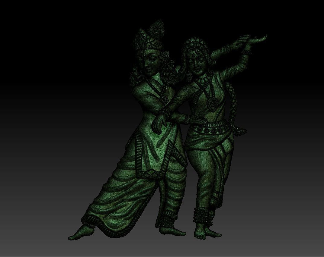 RATHA KRISHNA PENDENT 3D model 3D printable | CGTrader