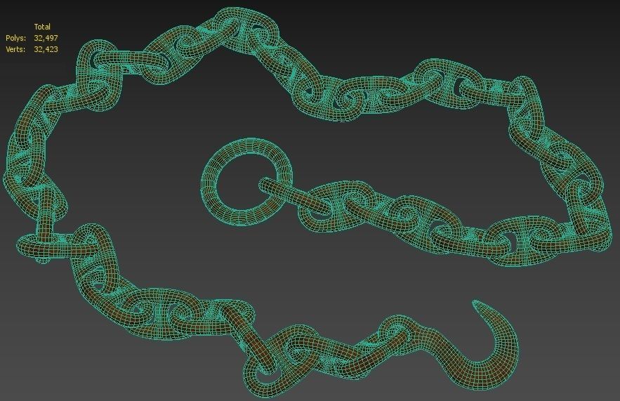 The Chain 3D model | CGTrader