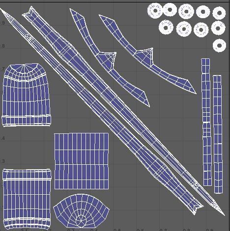 Generic Low Poly Sword 3D model | CGTrader