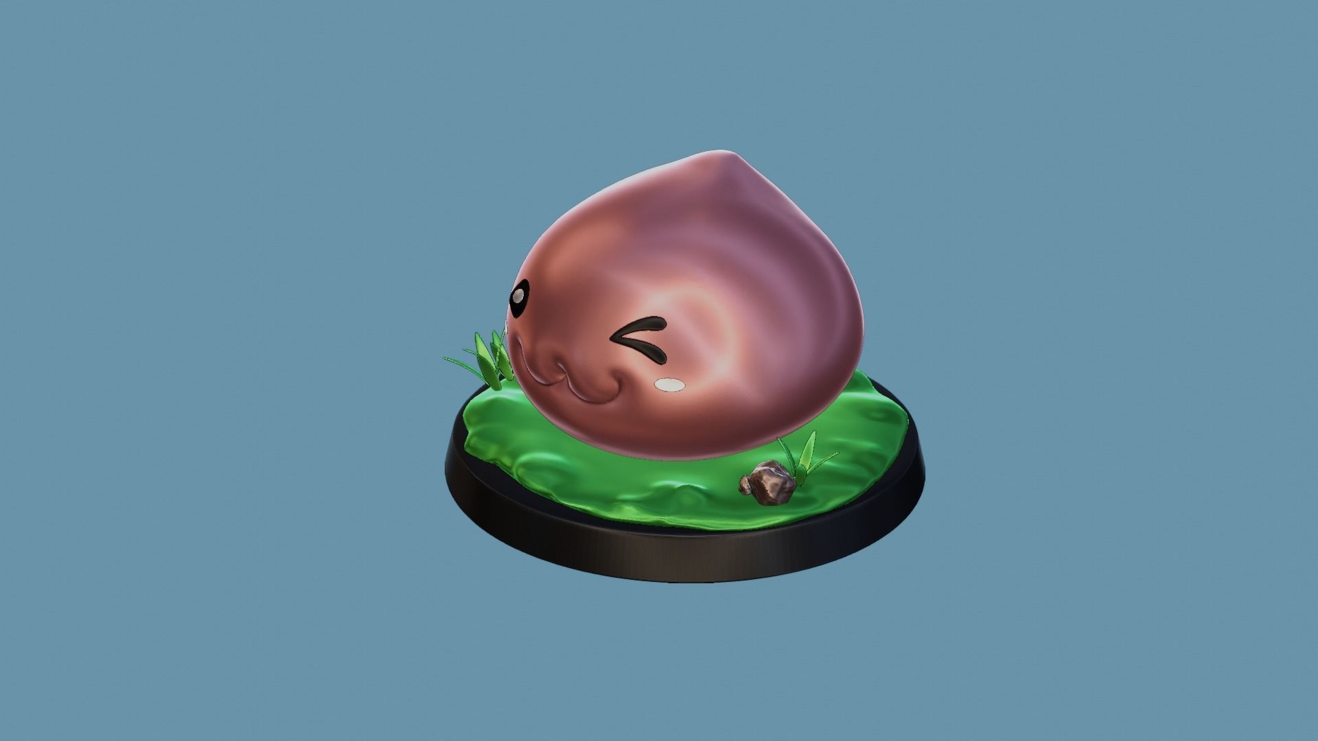 PORING FROM RAGNAROK ONLINE MMORPG 3D model 3D printable | CGTrader