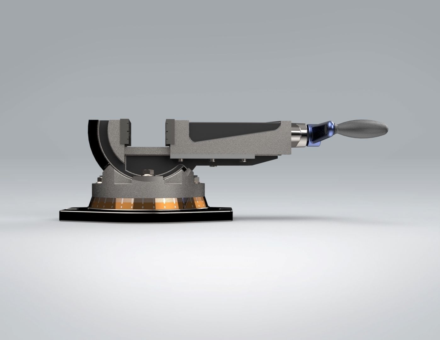 Double Turn Table Vice 3D model | CGTrader