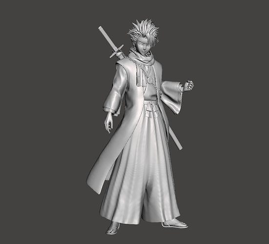 Hitsugaya Toshiro 3D Model 3D model 3D printable | CGTrader