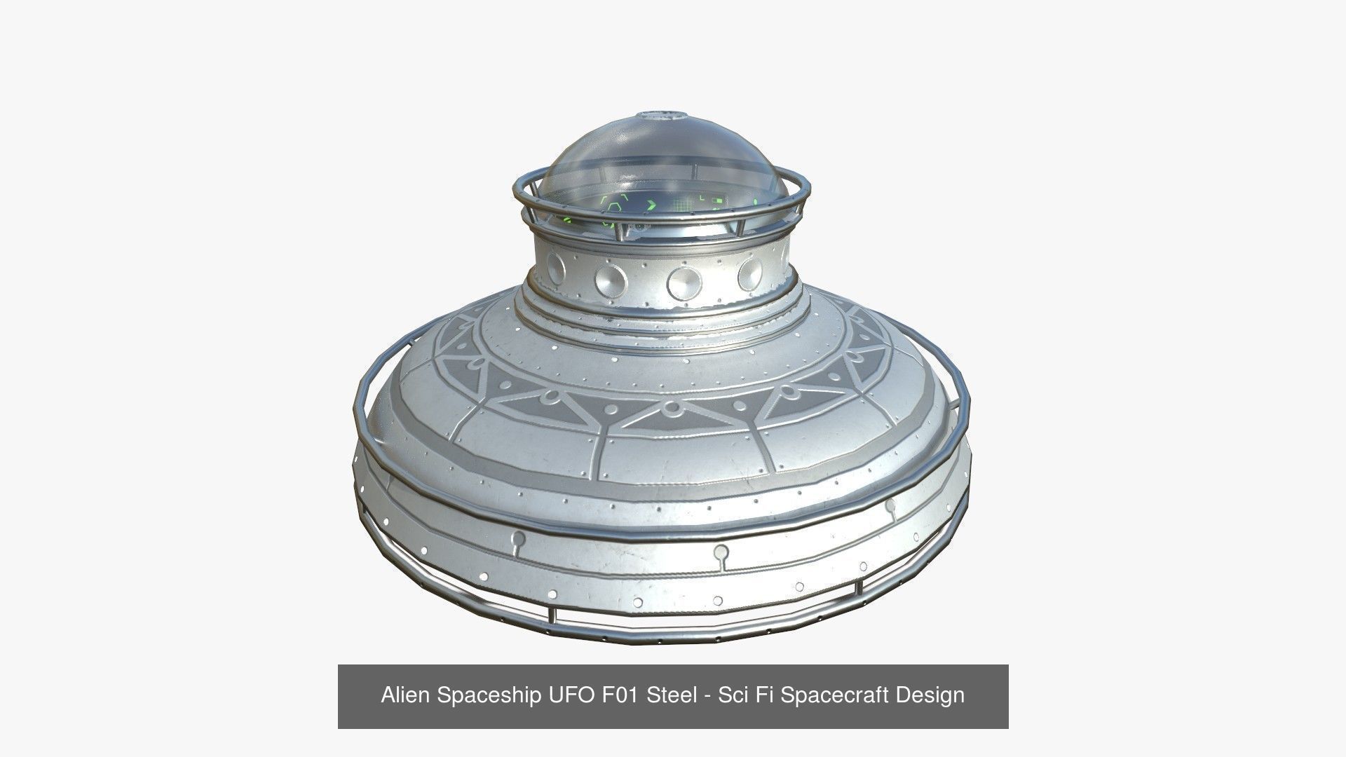 10 Alien Spaceship UFO F Collection - Sci Fi Spacecraft Design | CGTrader