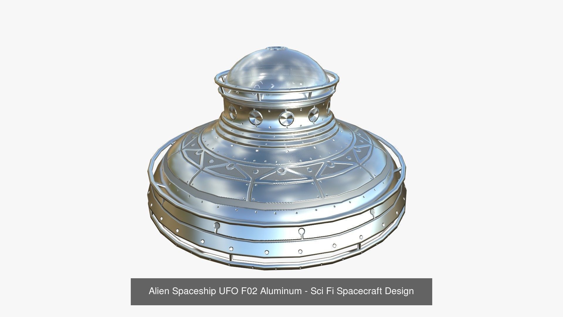 10 Alien Spaceship UFO F Collection - Sci Fi Spacecraft Design | CGTrader