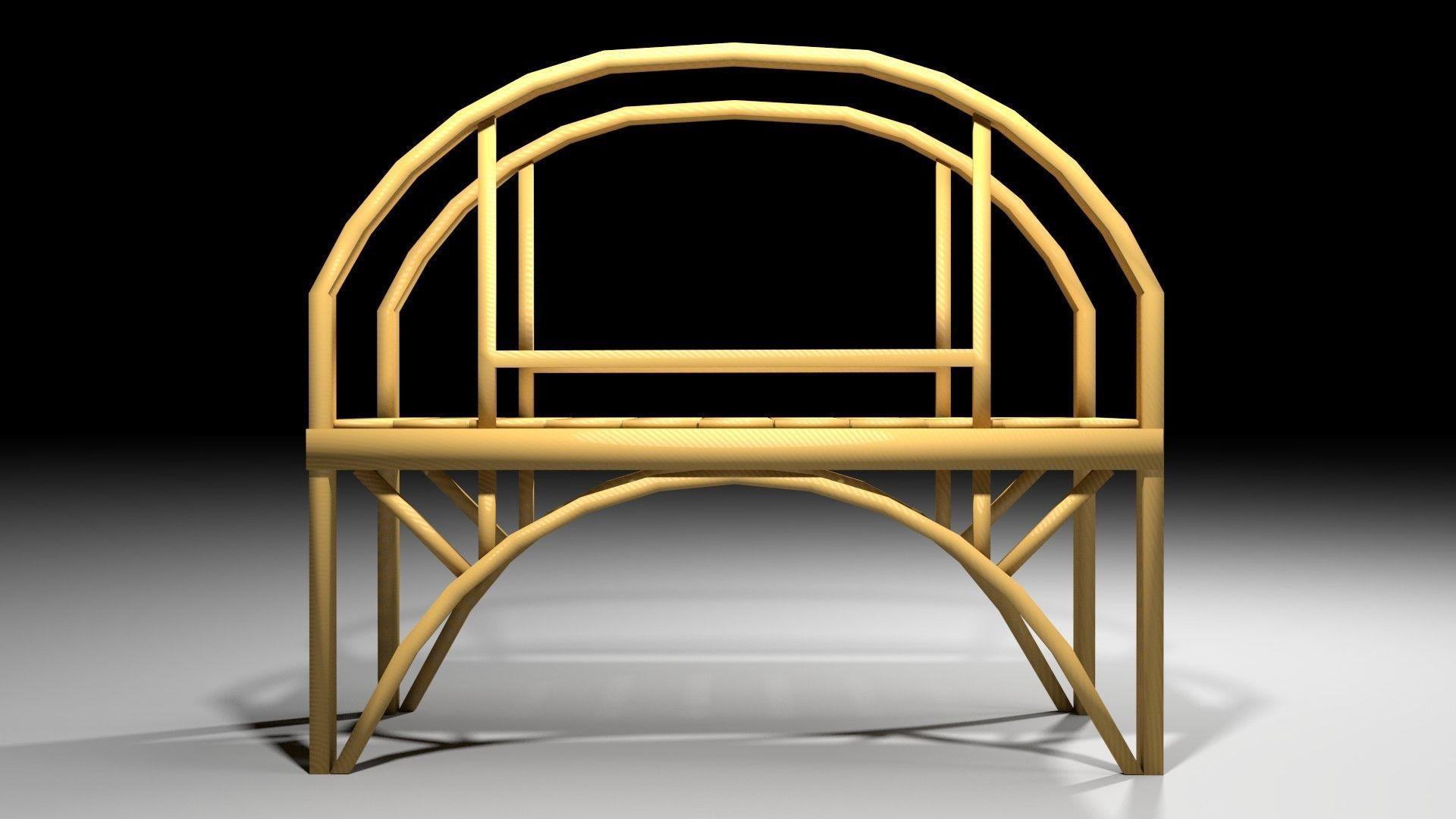 Wooden Bridge 5 3D model | CGTrader