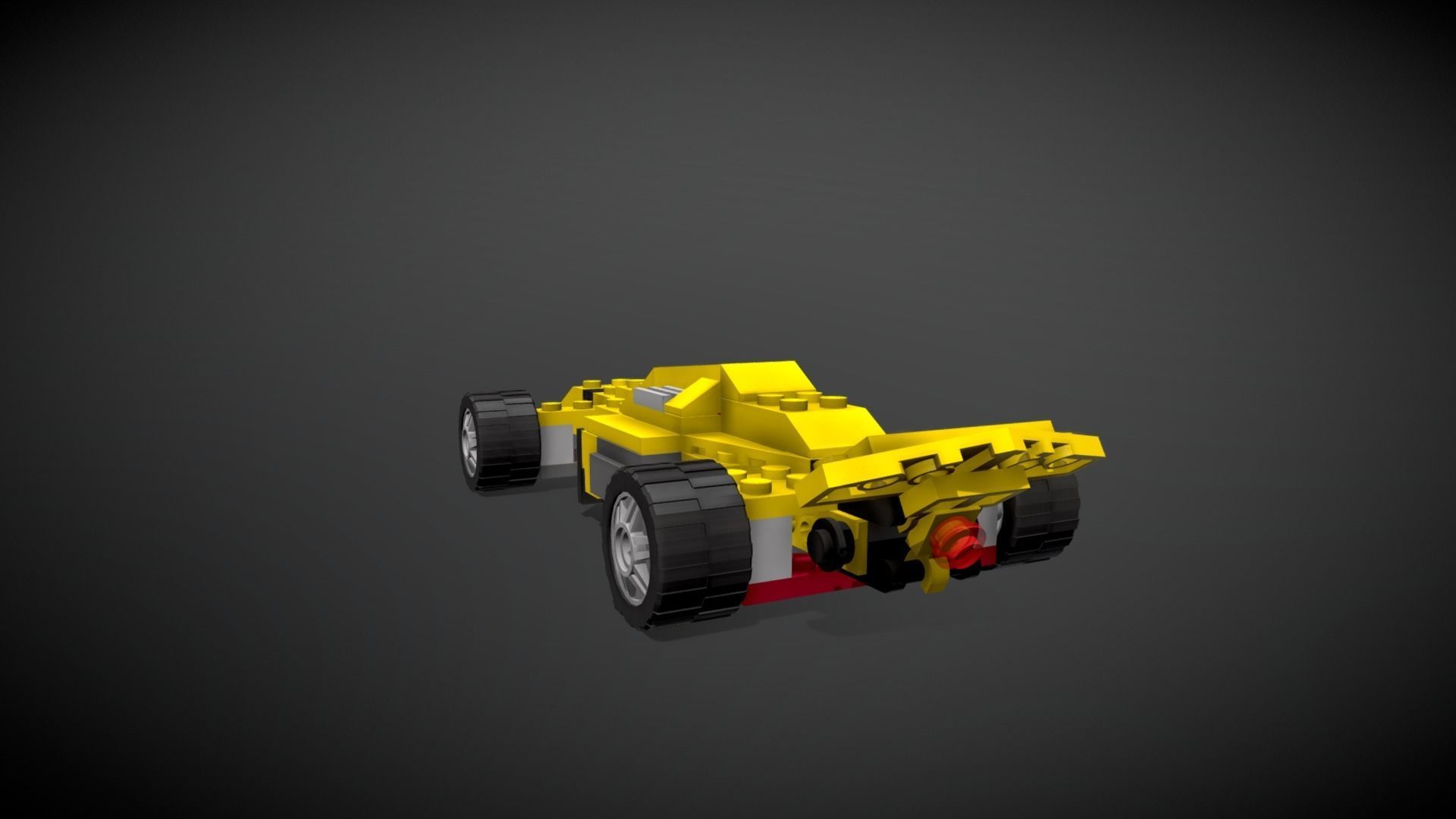 Lego Cool Car Racer 3D model | CGTrader