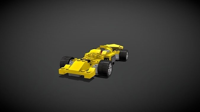Lego Cool Car Racer 3D model | CGTrader