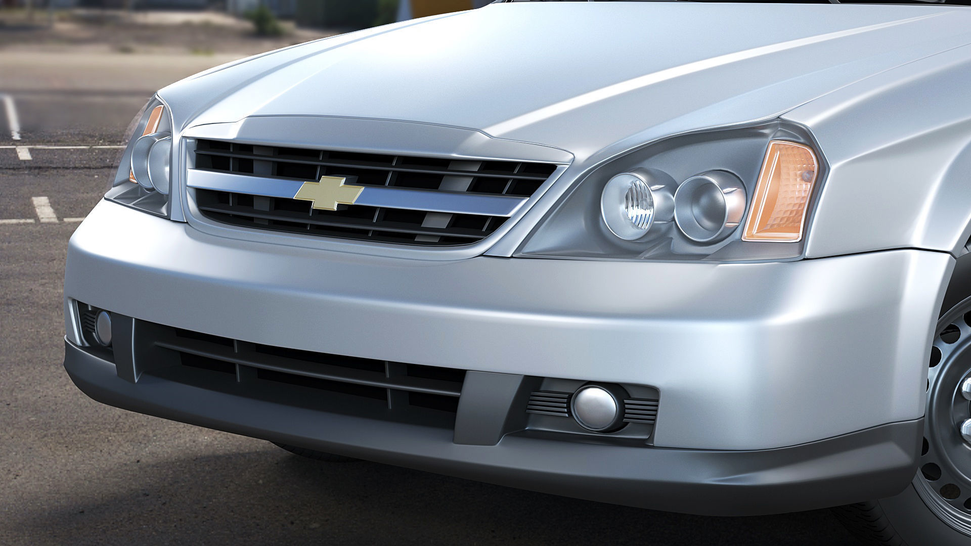 chevrolet evanda 2005 3D model | CGTrader