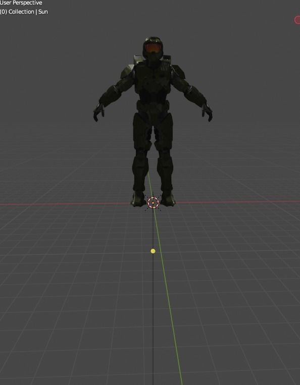 Master Chief from Fortnite free VR / AR / low-poly 3D model rigged ...