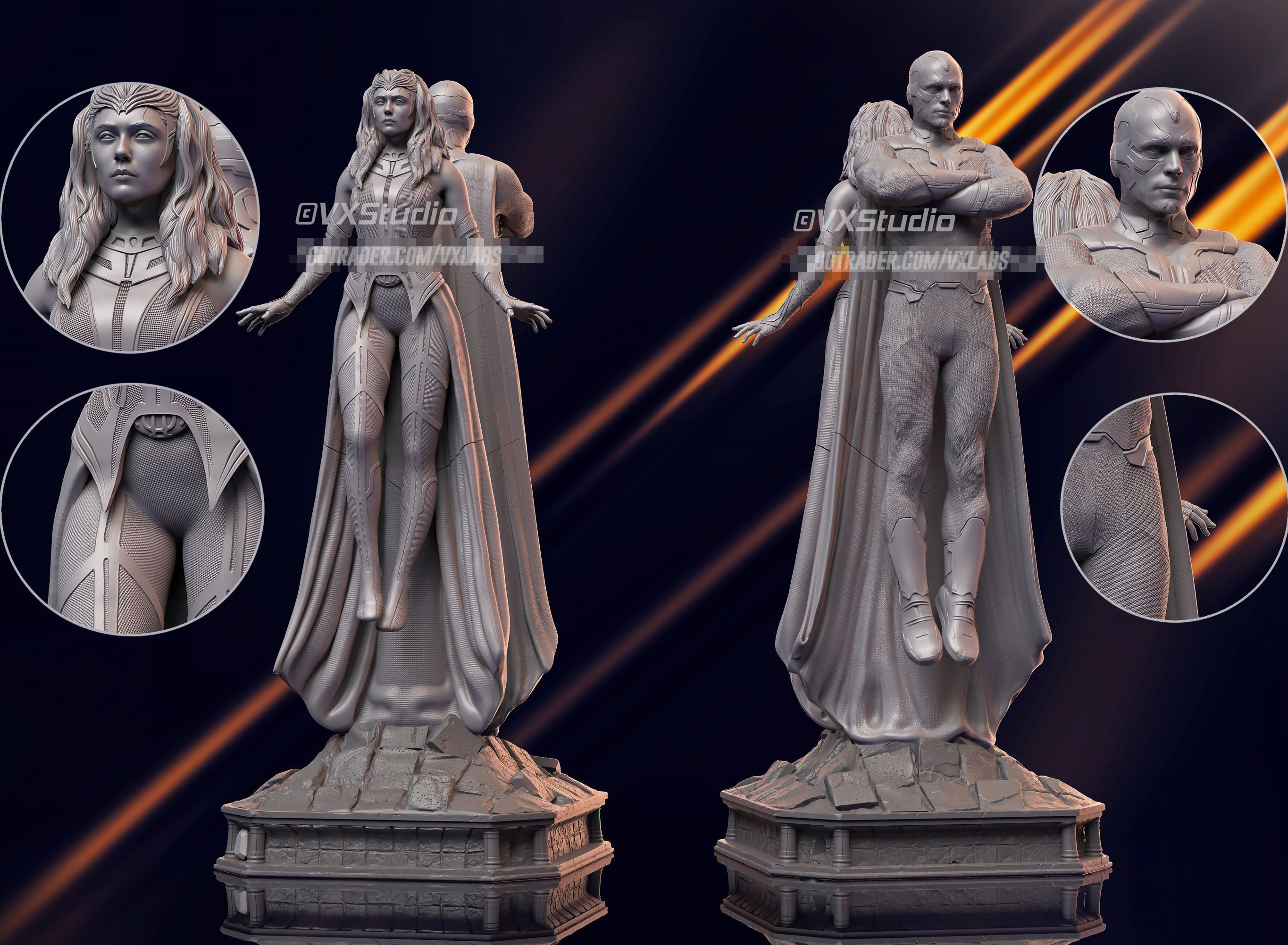 WandaVision Ultimate Edition 3D model 3D printable | CGTrader