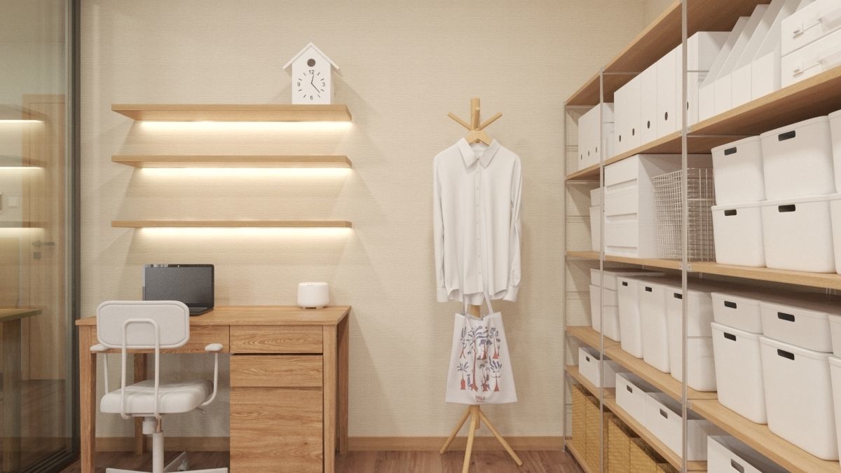 Muji Office Set 3D model | CGTrader
