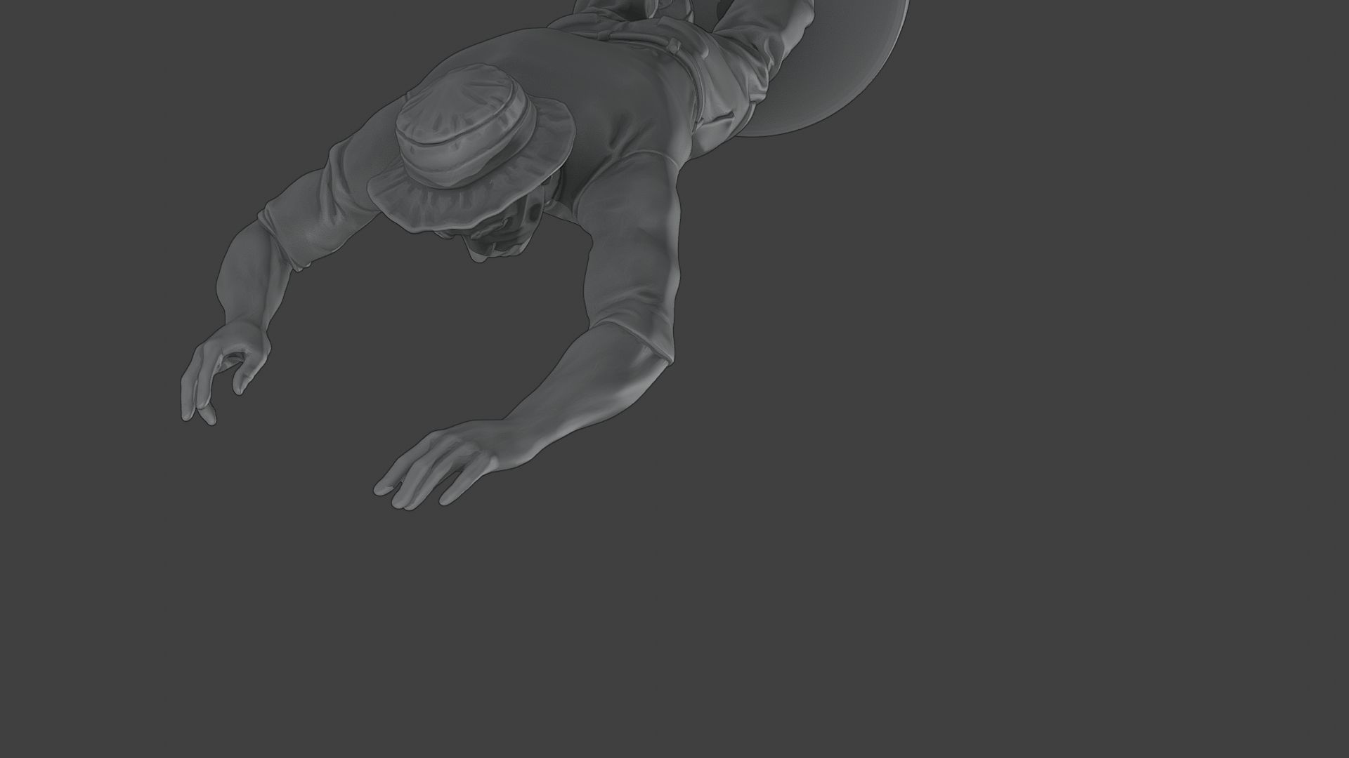Casual Male Zombie CZ4 0002 3D model 3D printable | CGTrader