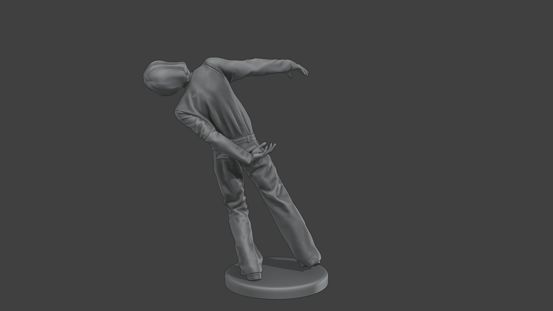 Casual Male Zombie CZ4 0005 3D model 3D printable | CGTrader