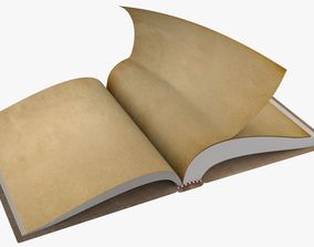 Animated Old book 3D Models | CGTrader