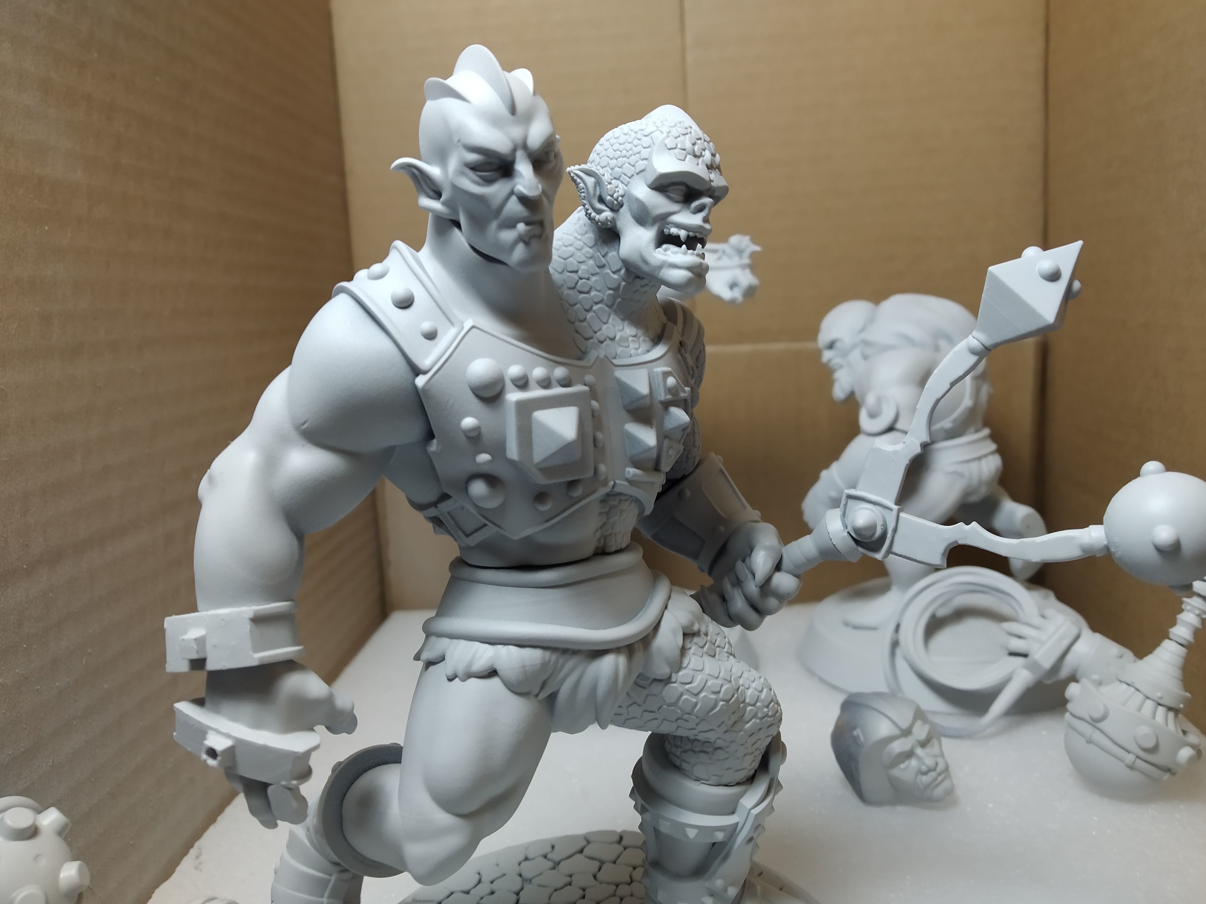 TWO BAD MASTER OF THE UNIVERSE 3D model 3D printable | CGTrader