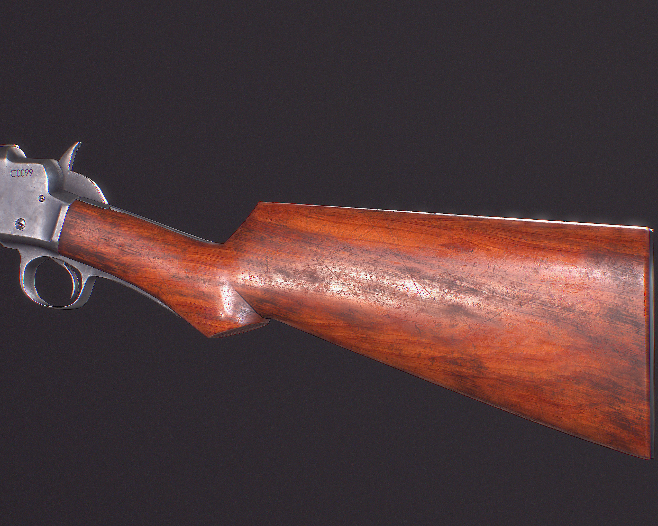 3D model Remington Shotgun Model 17 VR / AR / low-poly | CGTrader