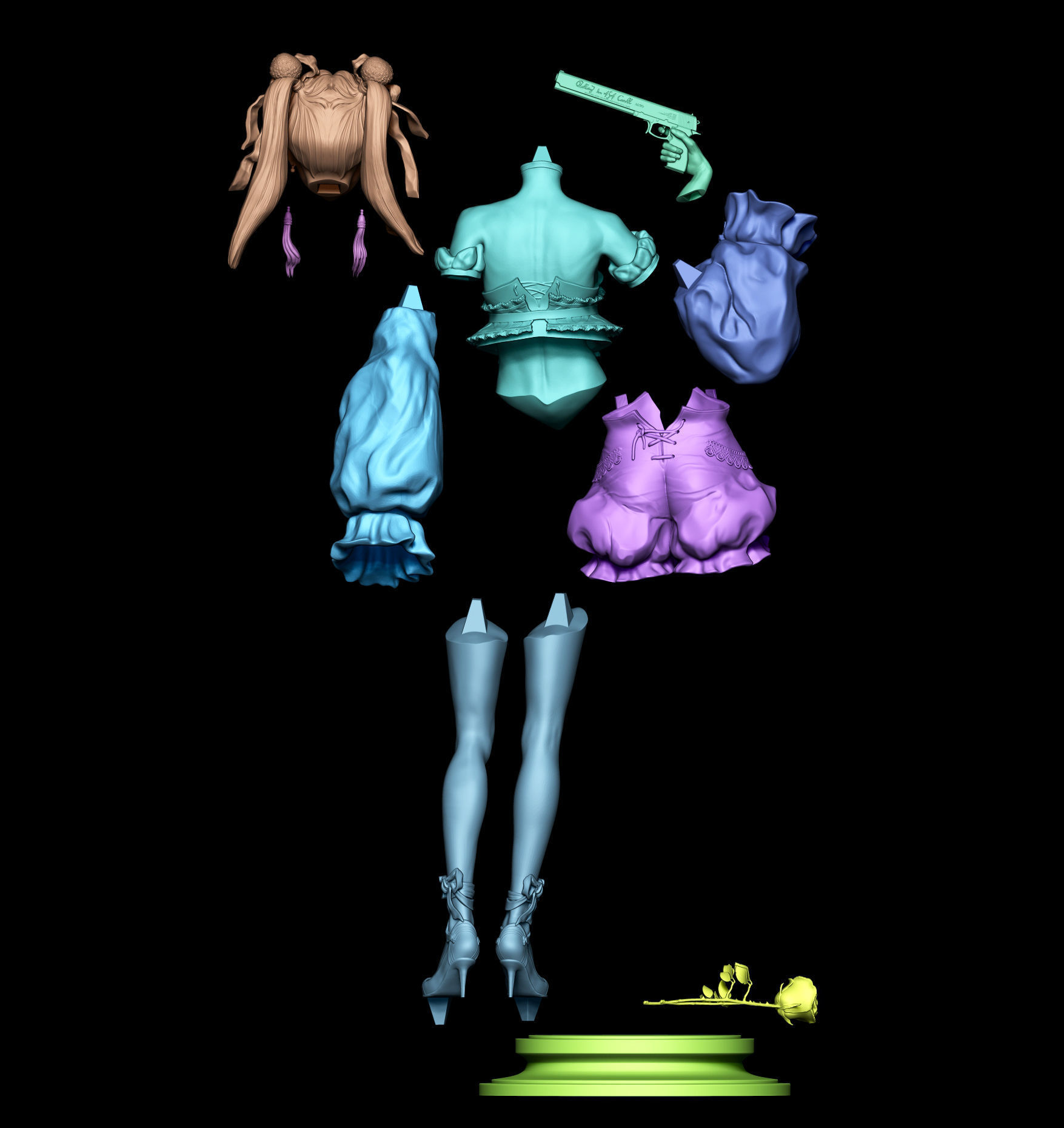 No name model 3D model 3D printable | CGTrader