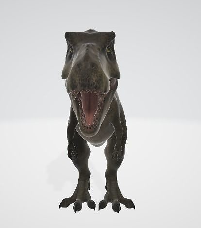 Jurassic World Rexy 3D model rigged | CGTrader