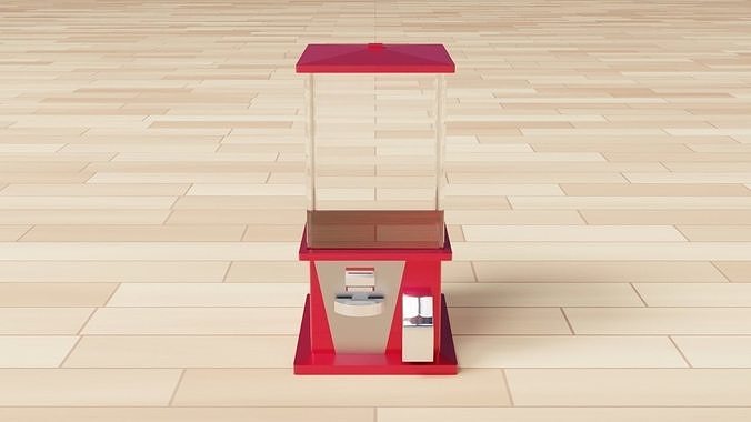Gachapon Capsule Toy 3D model | CGTrader