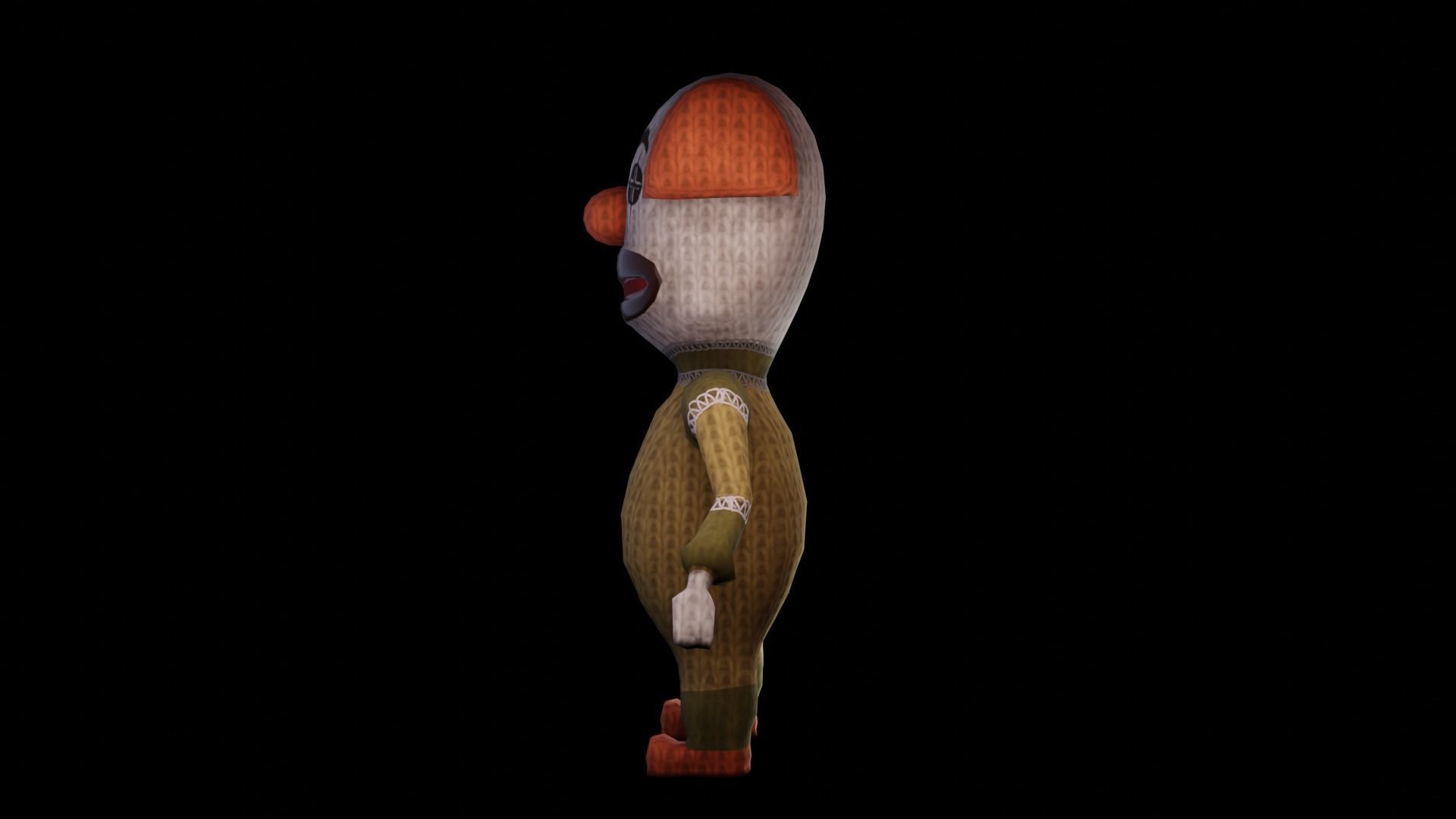 3D model Evil clown VR / AR / low-poly | CGTrader
