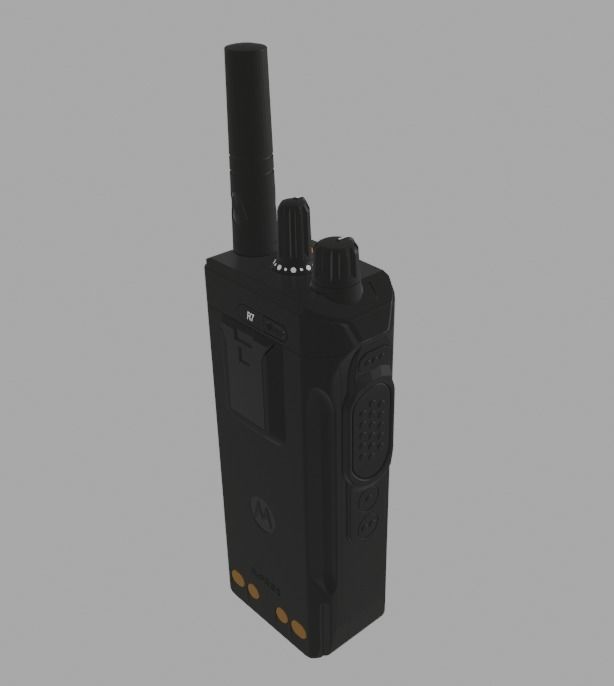 3D model MOTOROLA MOTOTRBO R7 VR / AR / low-poly | CGTrader