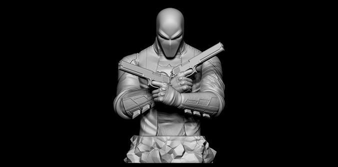 Red Hood Fan Art - BUST 3D model 3D printable | CGTrader