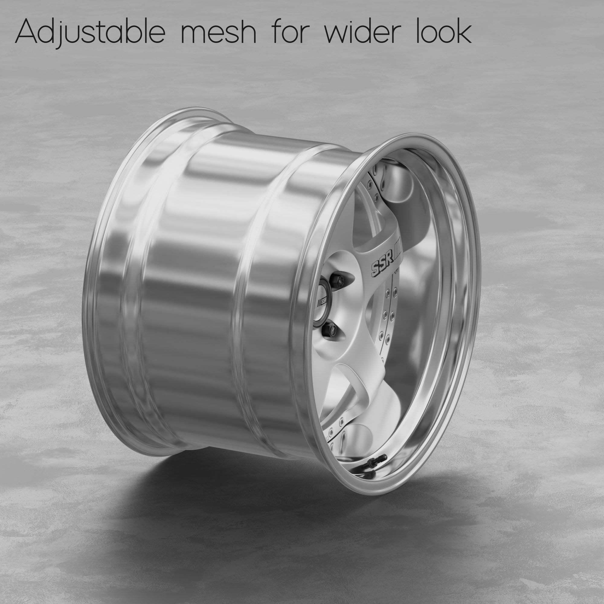 SSR SP1 Rim 3D Model 3D model | CGTrader