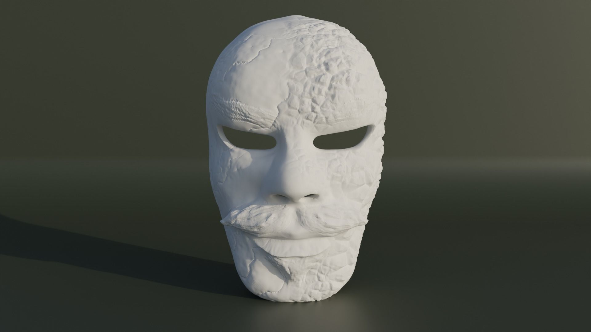 Fantasy Human Face Mask 2 3D model 3D printable | CGTrader