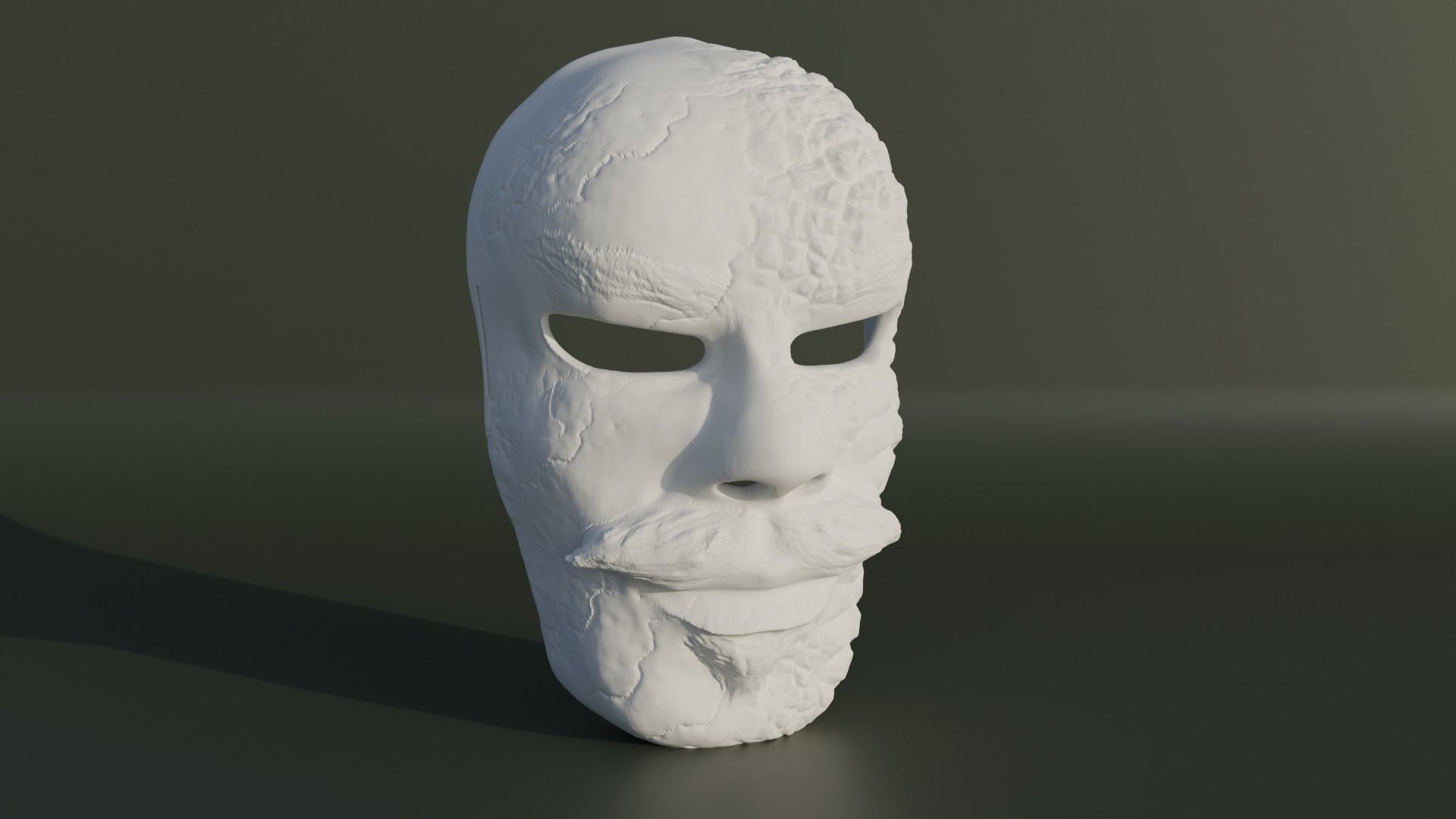 Fantasy Human Face Mask 2 3D model 3D printable | CGTrader