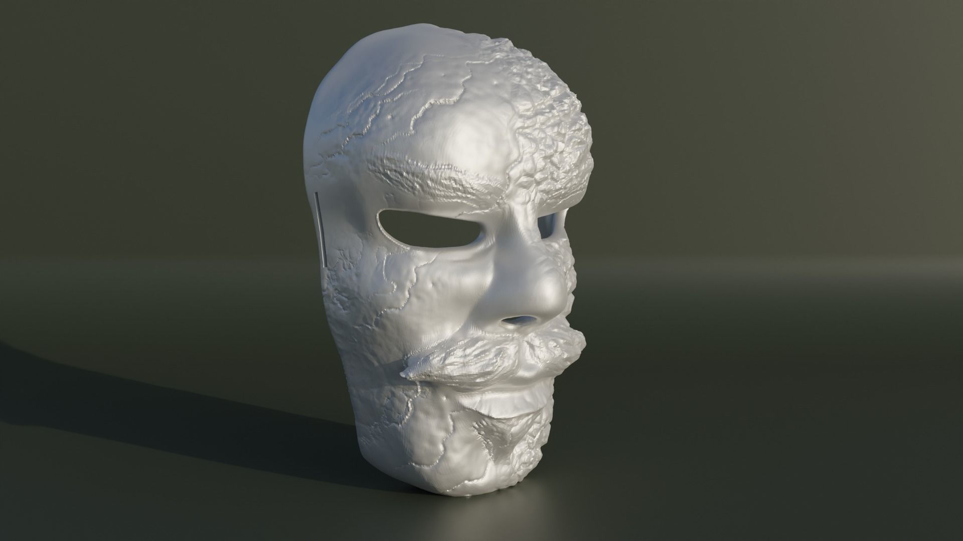 Fantasy Human Face Mask 2 3D model 3D printable | CGTrader