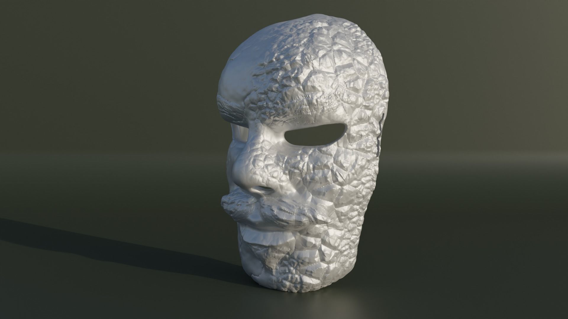 Fantasy Human Face Mask 2 3D model 3D printable | CGTrader