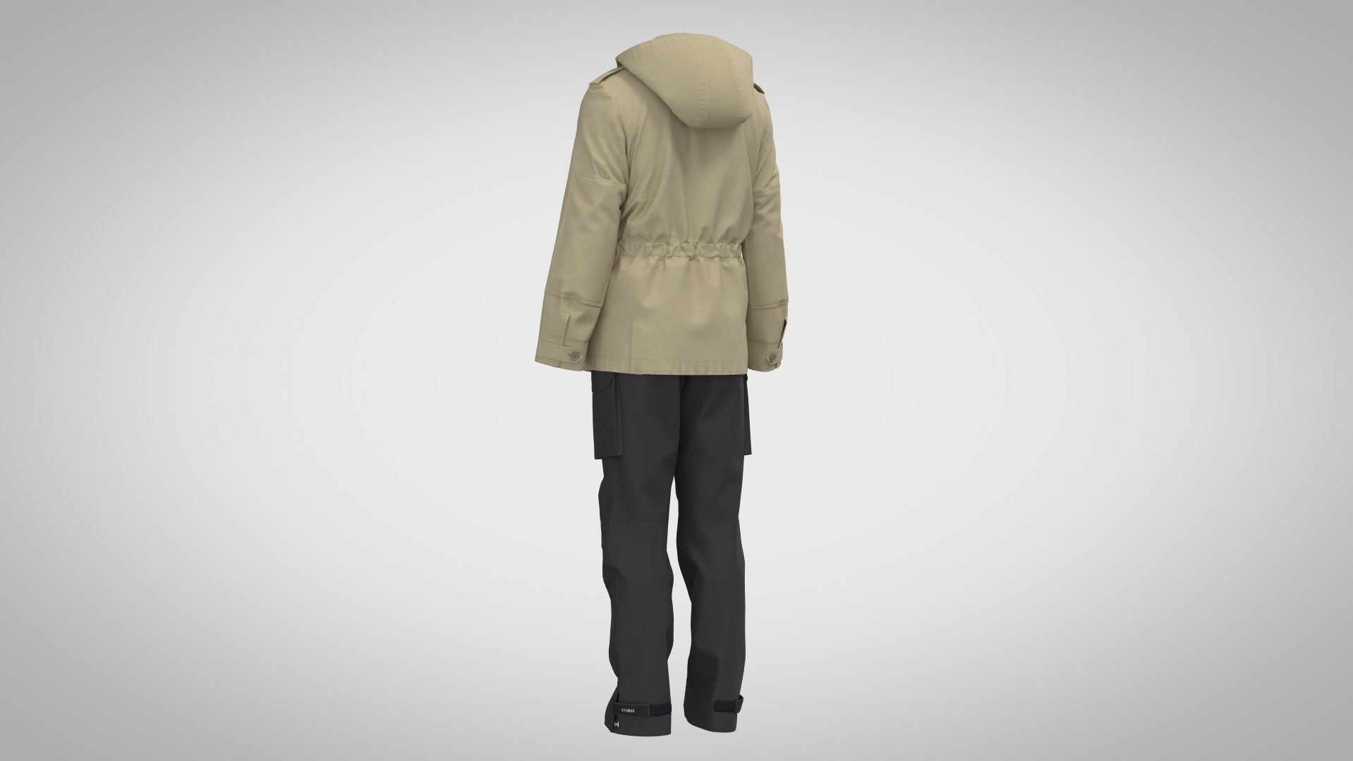 Safari Jacket 3D model | CGTrader