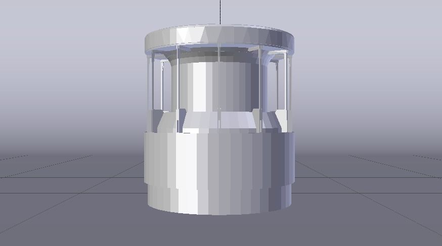 3D model Sci-Fi Dropper 01 VR / AR / low-poly | CGTrader