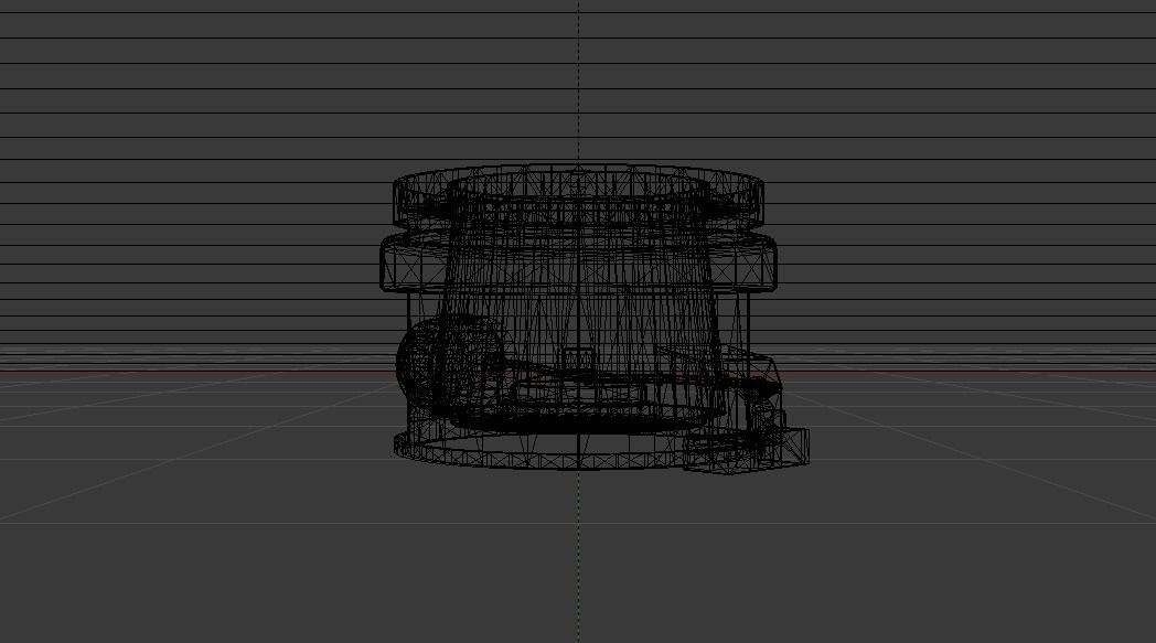 3D model Sci-Fi Dropper 02 VR / AR / low-poly | CGTrader