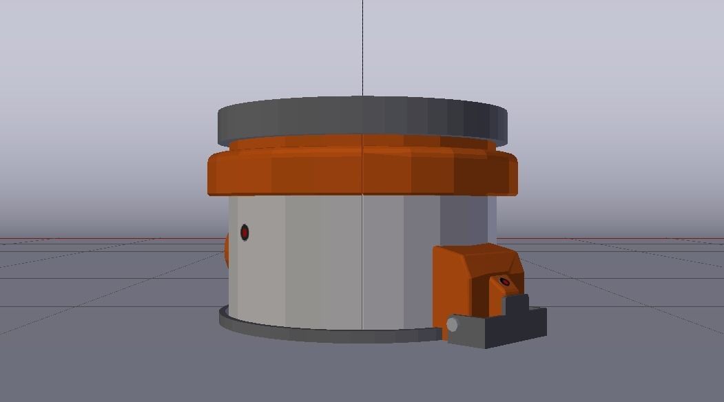 3D model Sci-Fi Dropper 03 VR / AR / low-poly | CGTrader