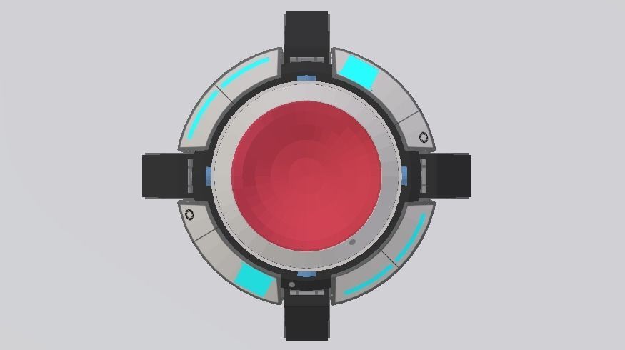 3D model Sci-Fi Platform 01 VR / AR / low-poly | CGTrader