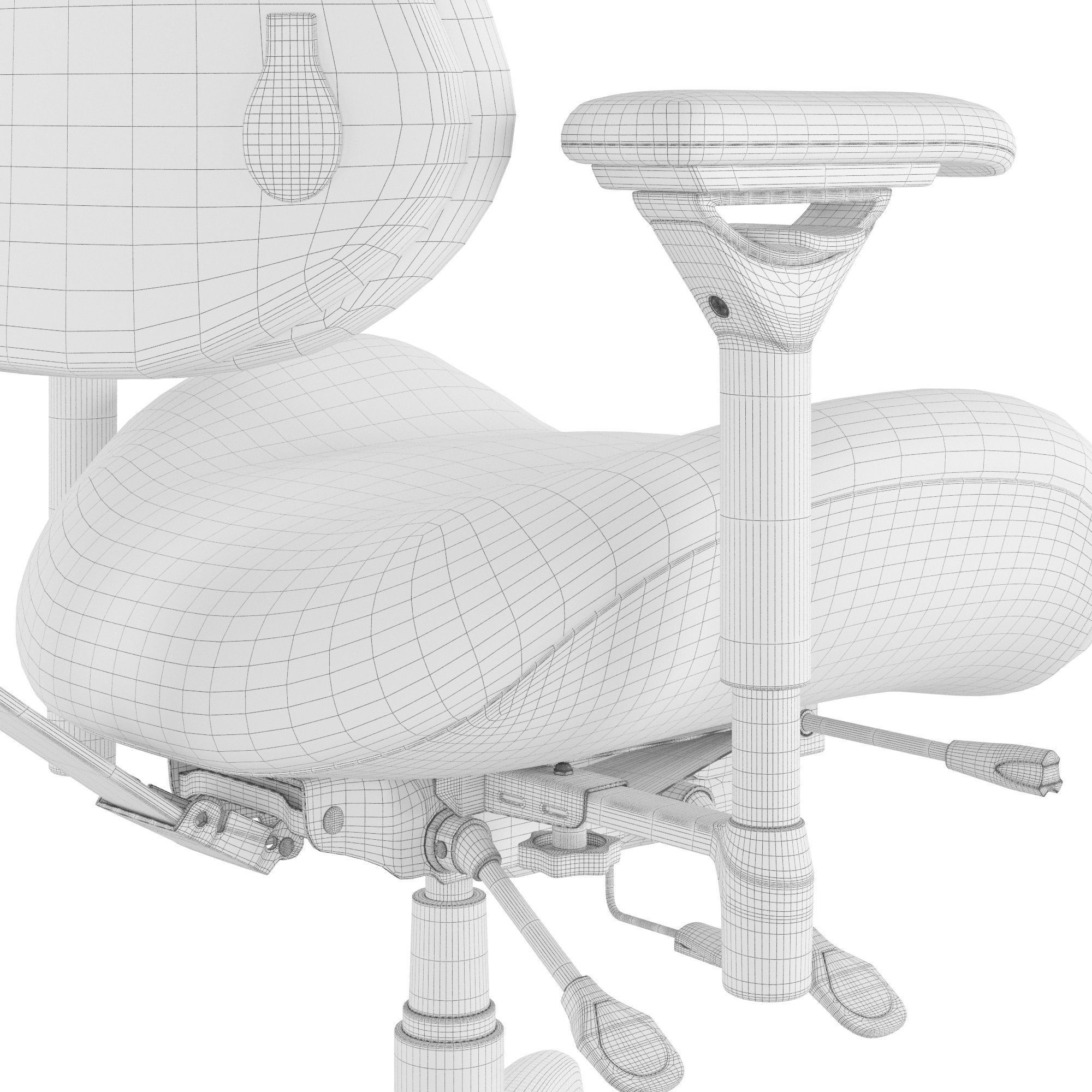 Office Chair Ergogenesis 3D model | CGTrader