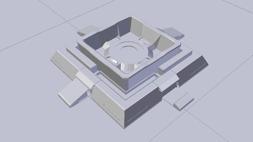 3D model Sci-Fi Platform 02 VR / AR / low-poly | CGTrader