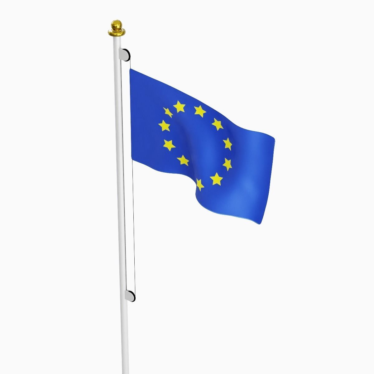 3D model Flag of the European Union VR / AR / low-poly | CGTrader