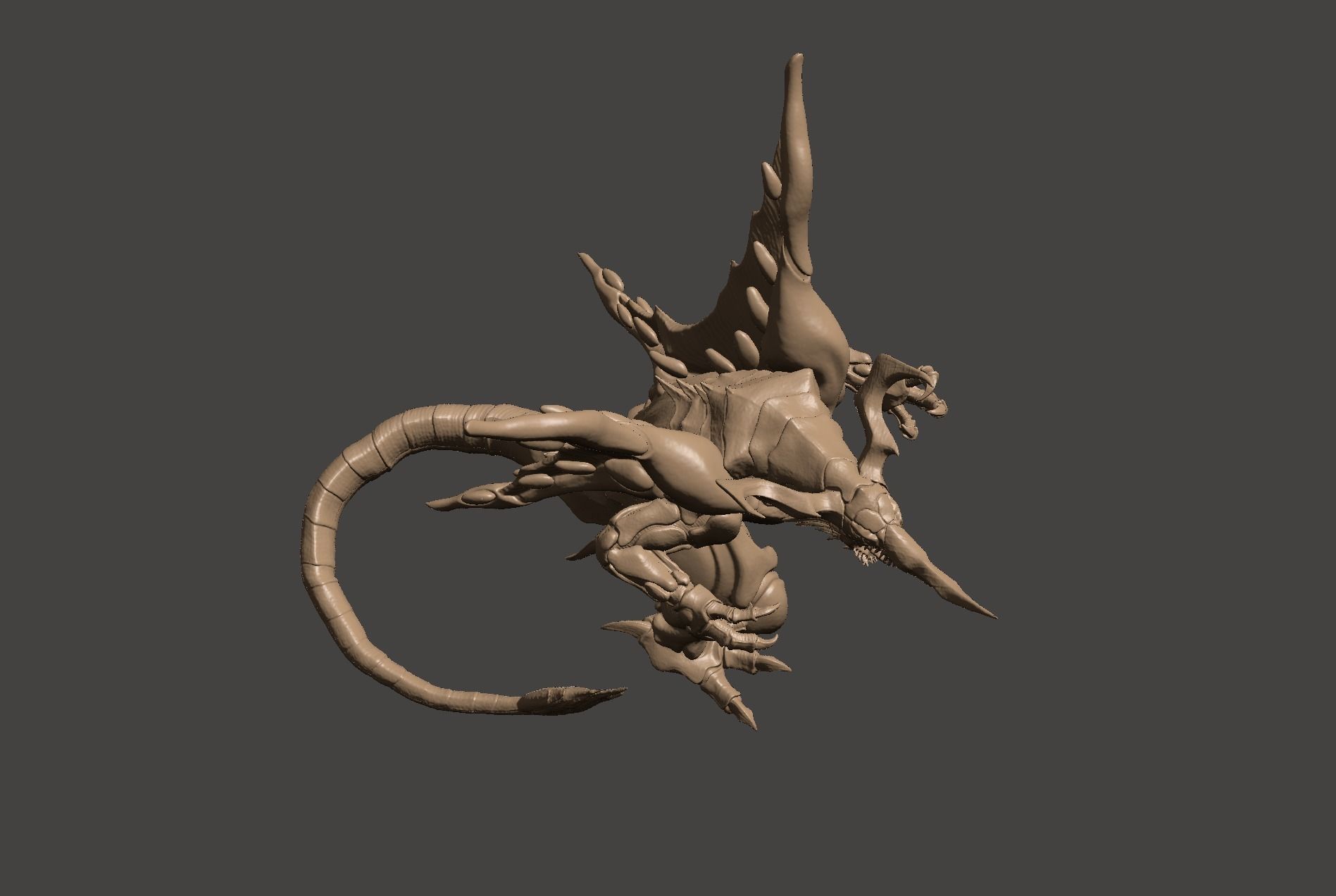 BAGAN - SUPER GODZILLA - ULTRA HIGH DETAILED MESH - HI-POLY STL 3D ...